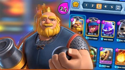El Mejor Mazo De Gigante Noble Para Subir En Modo Liga Clash Royale