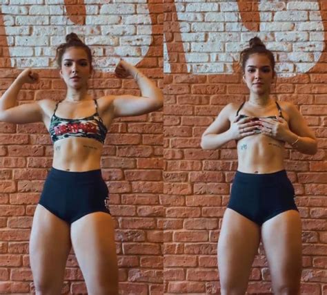 Mel Maia Choca A Web Ao Aparecer Super Musculosa Na Academia