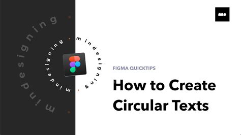 how to create circular text in figma simple tutorial youtube