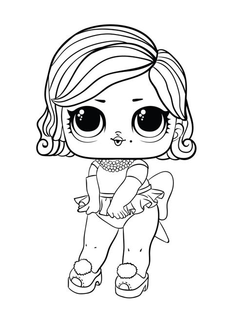 Coloriage Lol Surprise Omg Coloring Pages Lol Surprise Hairgoals And