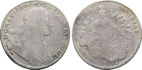 Bayern Madonnentaler 1756 München Maximilian III Joseph 1745 1777 Fast