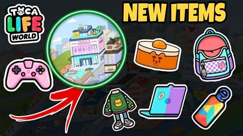 AMAZING NEW ITEMS IN TOCA LIFE WORLD Toca Life World Secret And