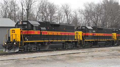 IAIS Geep S Lead A Freight Davenport IA 4 4 23 YouTube