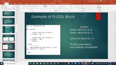 pl sql procedural language structured query language youtube
