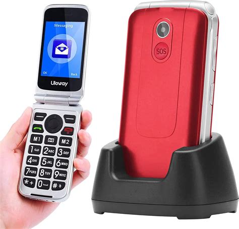 Uleway 3G Big Button Mobile Phone For Elderly Sim Free Unlocked Mobile