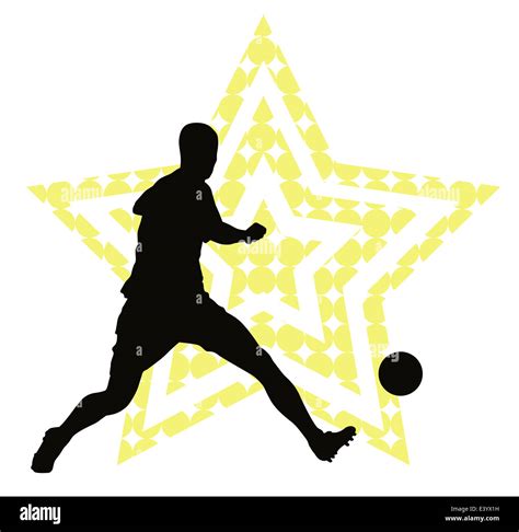 La estrella del fútbol concepto Fotografía de stock Alamy