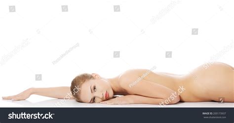 Beautiful Caucasian Naked Woman Lying Down Stock Photo Edit Now 200173937