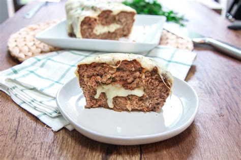 Stuffed Meatloaf Keto Low Carb