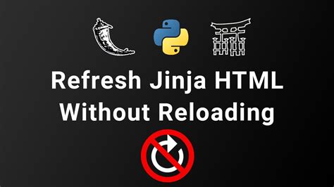 Refresh Jinja HTML Without Reloading The Page Flask Tutorial YouTube