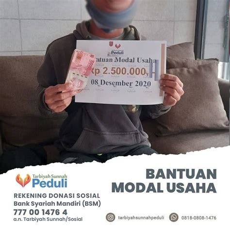 Dokumentasi Bantuan Modal Usaha Yayasan Tarbiyah Sunnah