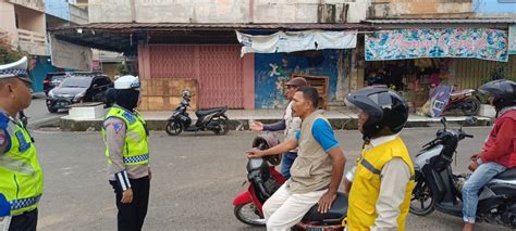 Minimalisir Pelanggaran Lalu Lintas Sosialisai Terhadap Pengendara