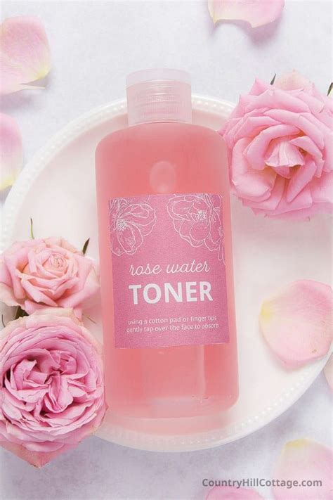 DIY Rose Water Toner How To Make Rose Toner Rose Water Toner Skin