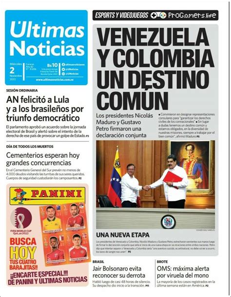 Peri Dico Ltimas Noticias Venezuela Peri Dicos De Venezuela