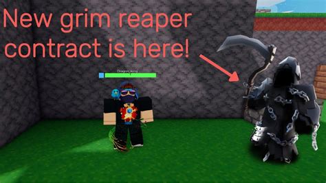 Grim Reaper Contract In Roblox Bedwars Youtube
