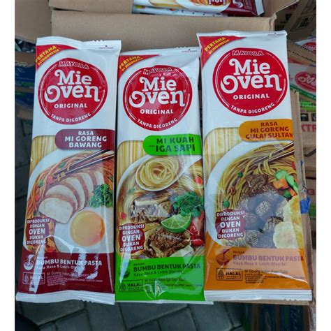Jual Mie Oven Mayora Rasa Mie Goreng Iga Kuah Sapi Gulai Sultan