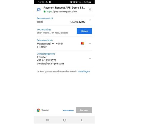 standardize payments on the web with the payment request api