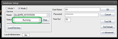 SQL Error Code 10 Service Not Running MyoVision Technical Support