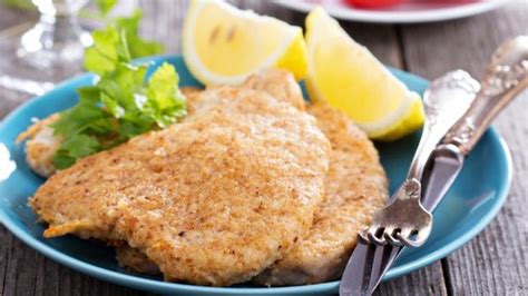Côtelettes de porc en croûte Parmesan et chapelure italienne Ma