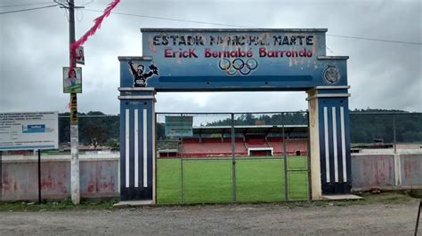 Estadio Municipal Marte Erick Bernabé Barrondo Mapio net