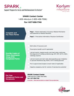 Fillable Online SPARK Support Program For Access And Reimbursement