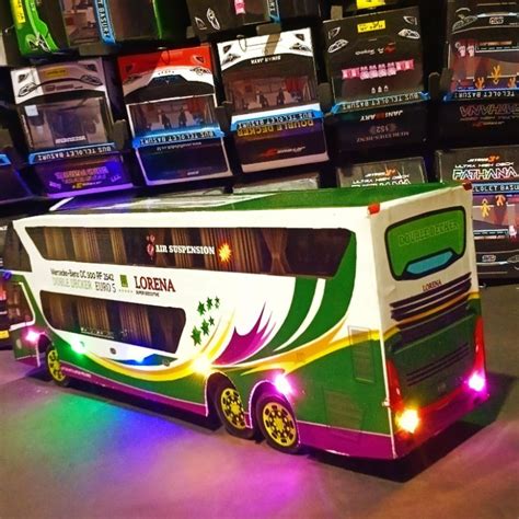 Jual Mainan Bus Telolet Basuri Remot Control Bisa Cas Panjang 46 Cm