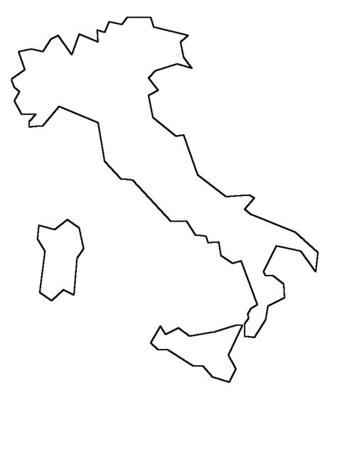 Cartine Geografiche Da Colorare MAMMA E CASALINGA