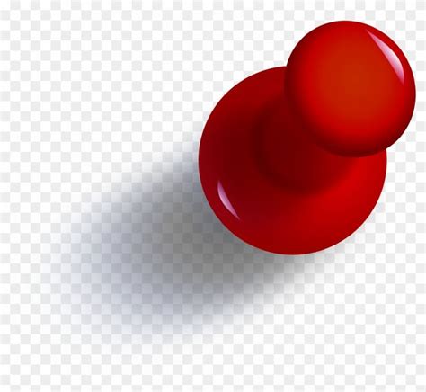 Find Hd Pin Png Push Pin Clipart Transparent Png To Search And