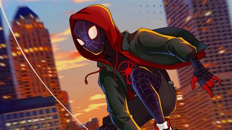 X Spiderman Miles Morales Spider Verse Laptop Full Hd P Hd