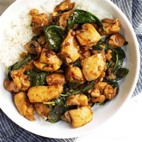 Three Cup Chicken Easy And Restaurant Worthy Pinch And Swirl