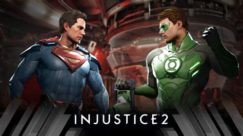 Superman Vs Green Lantern Injustice