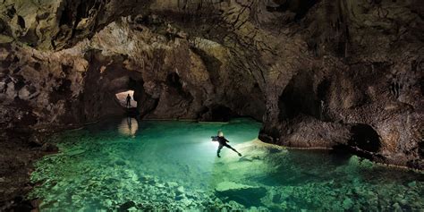 Inside Caves With Water