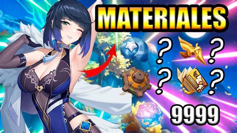 Guia De Farmeo Para Subir A YELAN Materiales Jefes Nivel 80 Etc