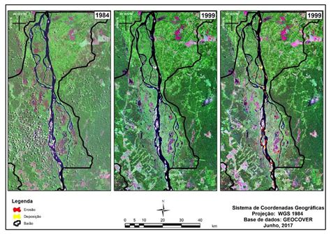 An Lise Das Reas De Eros O E Deposi O No Rio Tocantins No Trecho