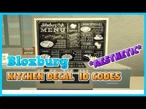 Bloxburg Menu Bloxburg Menu Id Codes 02 2022 Info Open Me Decals