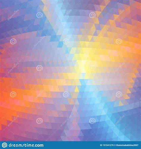 Fondo Abstracto Que Consiste En Tri Ngulos Ilustraci N EPS 10 Del
