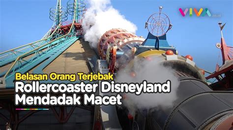 Insiden Penumpang Terjebak Di Rollercoaster Disneyland Hong Kong YouTube