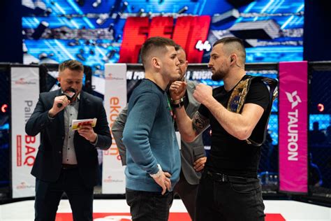 Oficjalny portal FEN MMA FEN 45 Rozkład jazdy na Fight Week