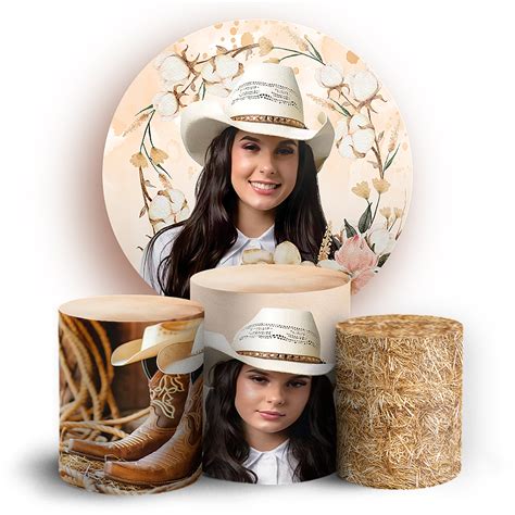 KIT Redondo e Trio Ana Castela Sublimado 3D Sublistamps Sublimação
