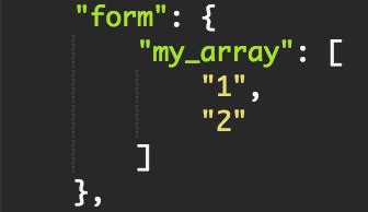 Sending An Array As Form Data Help Postman Community