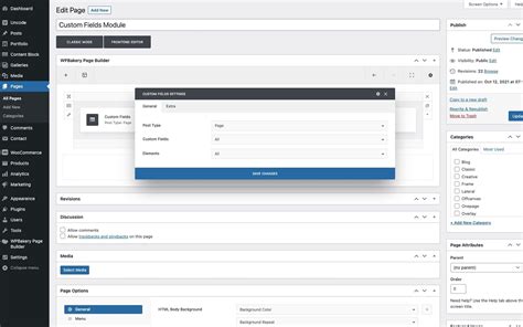 Custom Fields Module Uncode Theme Documentation And Help Center