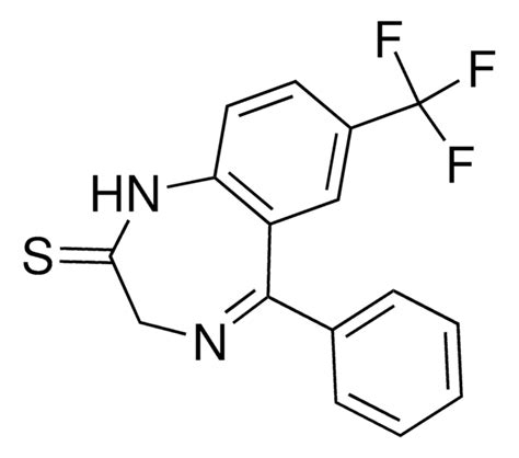 Phenyl Trifluoromethyl Dihydro H Benzodiazepine Thione