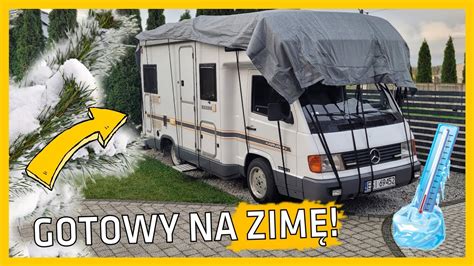PRZYGOTOWANIA DO ZIMY NASZ KAMPER BĘDZIE ZIMOWAŁ POD POKROWCEM YouTube
