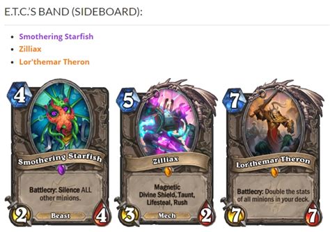 Hearthstone Top Decks On Twitter Standard SidisiTV S Legend Big