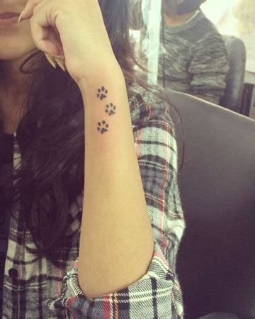 Coquetos Y Simbolicos Tatuajes Huellas De Gato