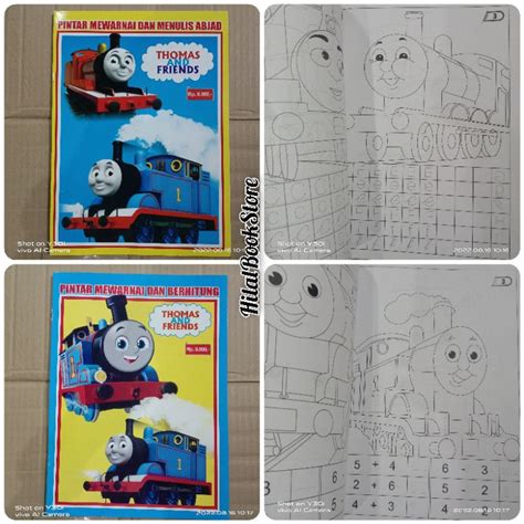 Jual Buku Mewarnai Thomas And Friends Shopee Indonesia