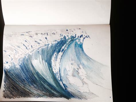 Dessin Vague Surf Enfants dessin animé jeu surf sur planche de surf