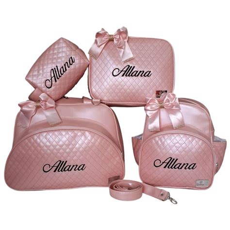 Gabymundoinfantil Kit Bolsa De Maternidade Encanto Personalizada