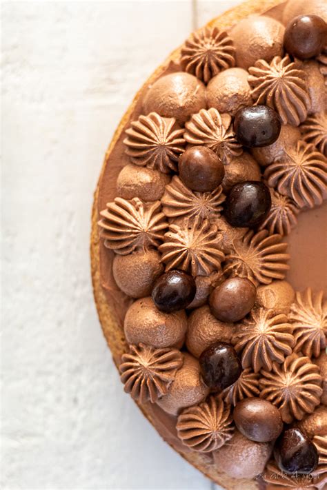 G Teau Financier Noix De P Can Ganache Mont E Au Chocolat