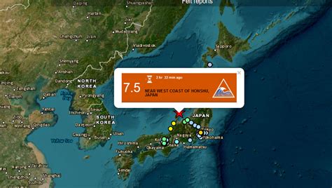 Powerful 7 6 Magnitude Earthquake Strikes Central Japan Daily Insider