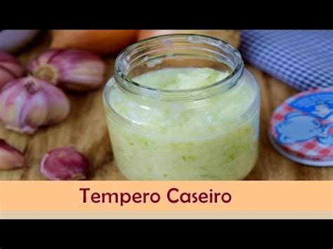 Tempero Caseiro Como Fazer Tempero Caseiro Alho E Cebola YouTube